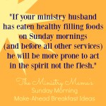 Sunday Morning Make-Ahead Breakfasts – The Ministry Mama