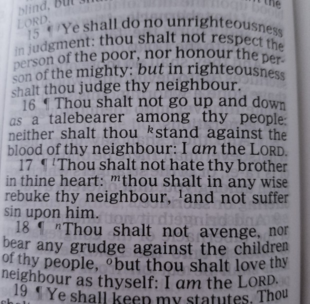 Leviticus 19 Ministry Advice – The Ministry Mama